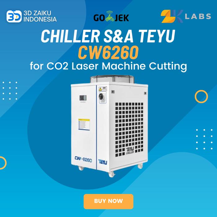 Promo Original S&A Teyu Industrial Chiller CW6260 ANTY 50HZ for CO2 ...