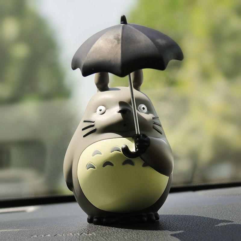 Japanese anime Totoro ornament set of desktop doll car car creative ...