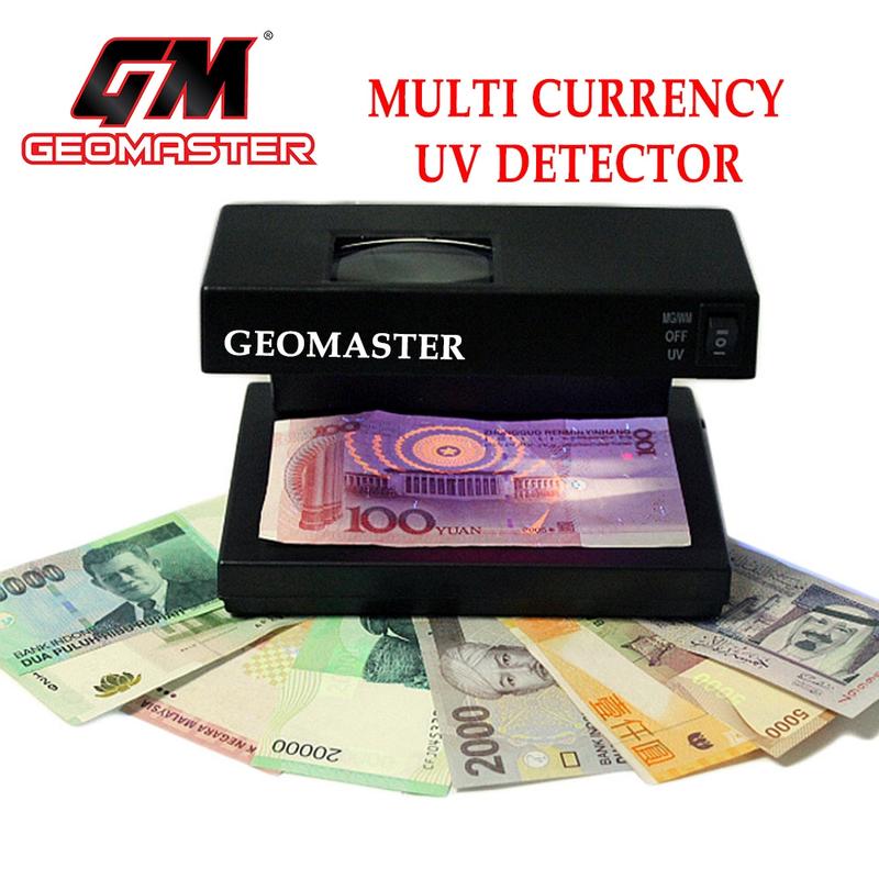 GEOMASTER Money Detector ( large Size) - UV Lamp Watermark Fluorescent ...
