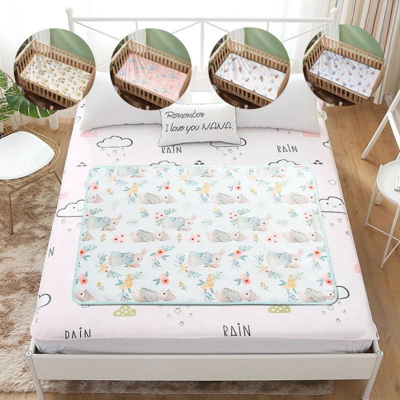 Soft Waterproof Baby Urine Mat Breathable Cloth Baby Diaper Changing ...