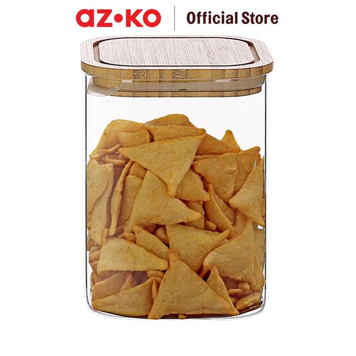 Jual AZKO Kris Rica Stoples Kaca Borosilicate Food Canister Jar Tempat ...