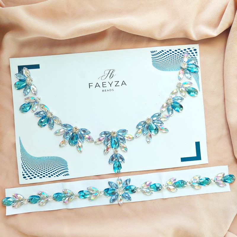 Payet Rangkai Set N36 / Payet Leher / Payet Pinggang | Bisa Custom ...