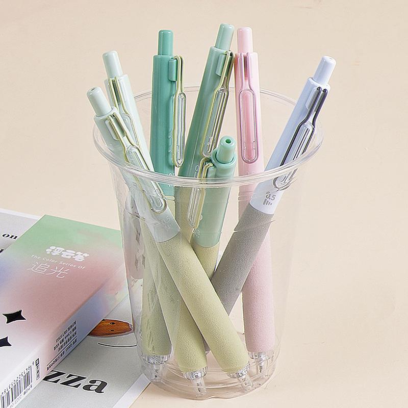 scorussel|4Pcs 0.5mm Gel Pen Press Type Soft Sponge Quick Drying ...