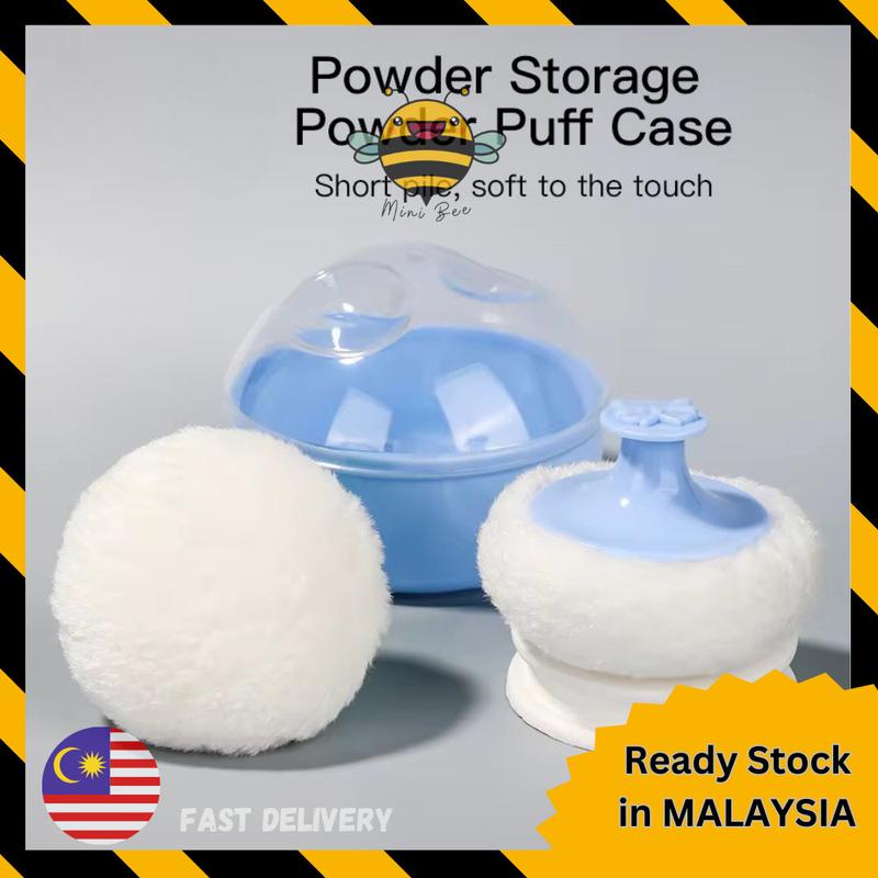 BPA Free Portable Baby Powder Puff Sponge Container Case Box - TikTok ...