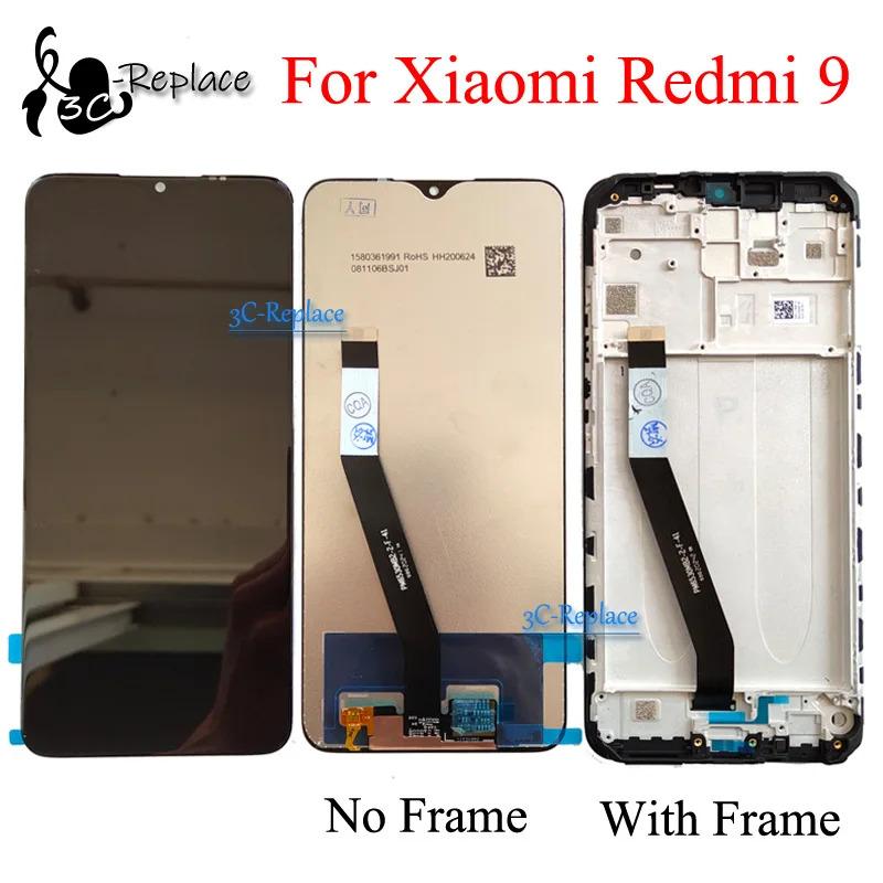 Black 6.53inch For Xiaomi Redmi 9 Global / Redmi 9 Prime M2004J19G ...