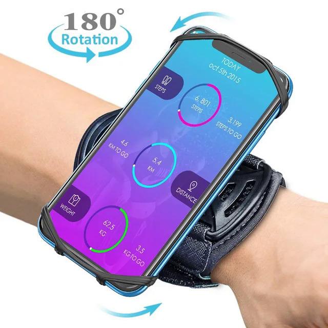 Sports mobile phone arm strap riding delivery can be 360° rotating ...