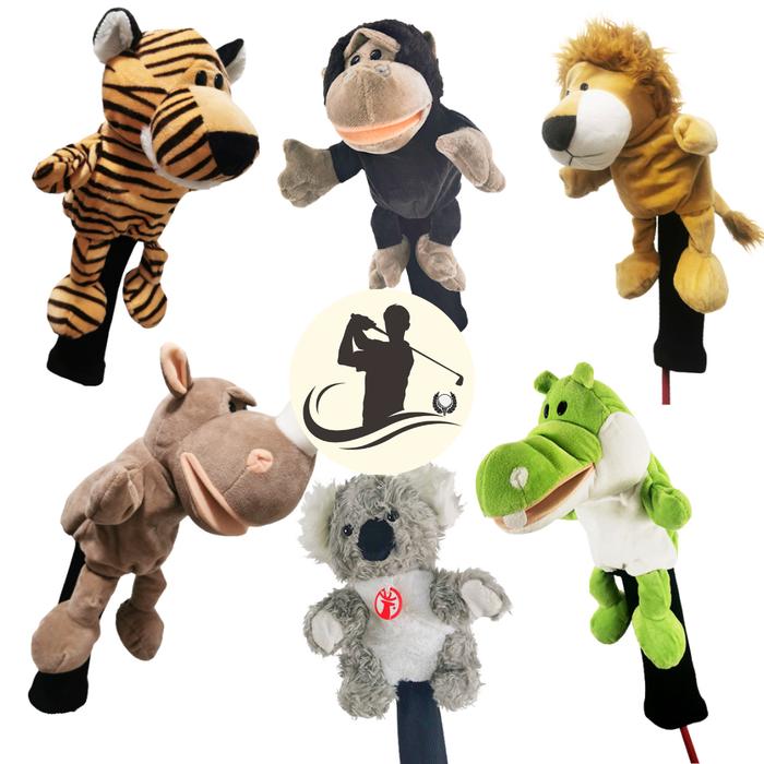 Jual Head Cover DRIVER Golf Wood 1 All Size Animal Tiger Lion Croco ...