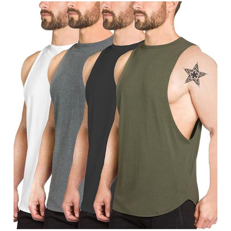 PLAIN GYM MUSCLE TEES - Drop Arm Tees - Unisex - Good Quality - TikTok ...