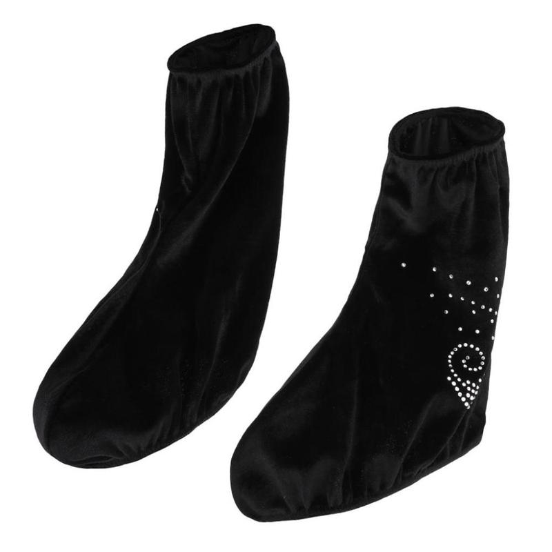 1 Pair Figure Ice Skate Velvet Boot Covers Guard Skates - TikTok Shop ...