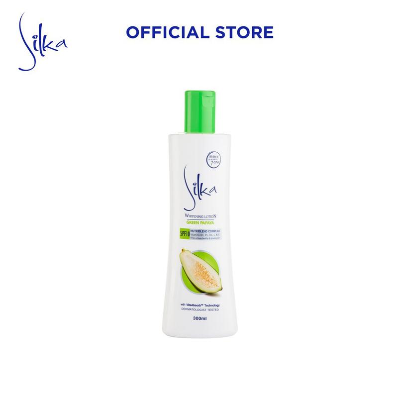 Silka Green Lotion 300ml Whitening - TikTok Shop Philippines