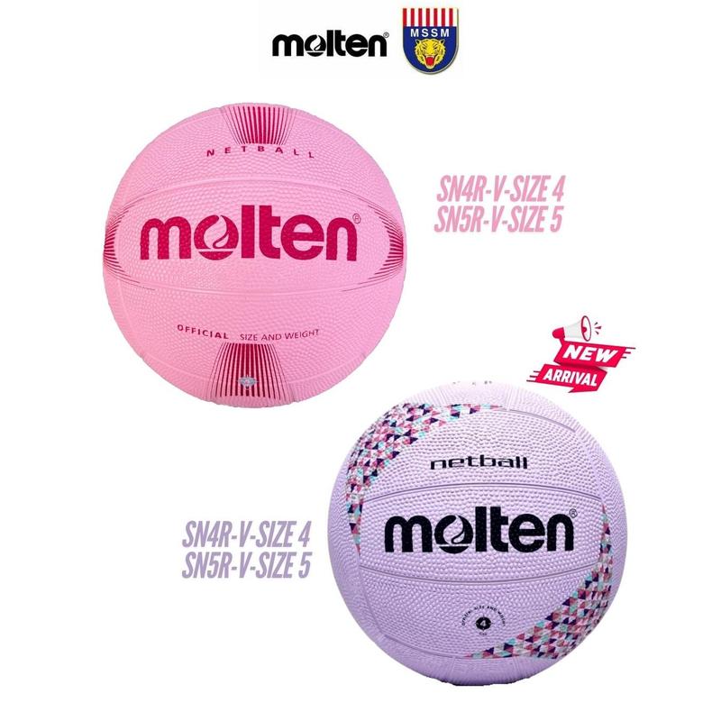 MOLTEN PINK NETBALL BALL SN4R (SIZE 4) / SN5R (SIZE 5) / BOL - TikTok ...