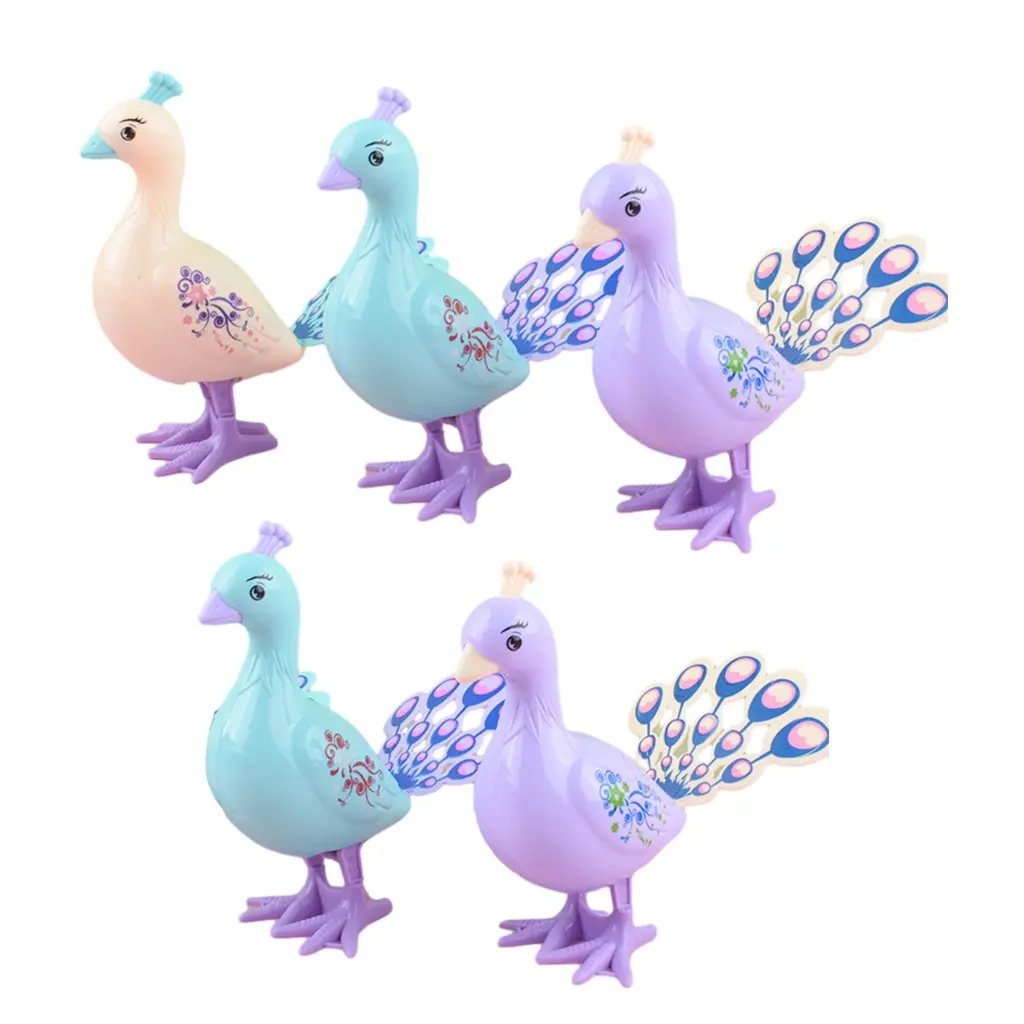 Kids Pleasant Walking Clockwork Plastic Bird Baby Gifts Mood Gifts ...
