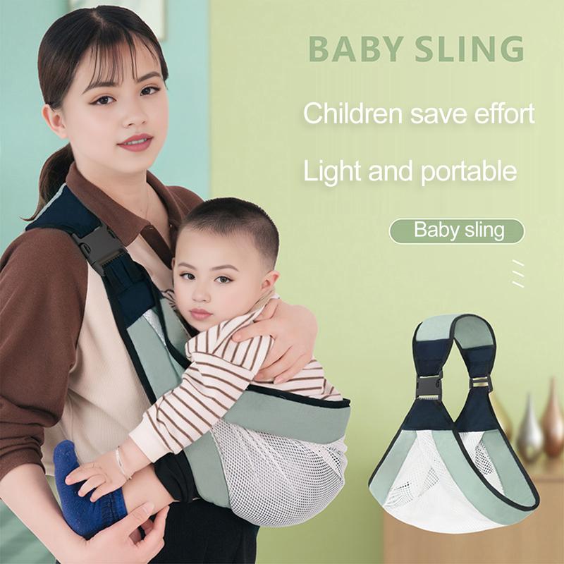 Baby Sling Carrier Great Load Bearing Secure Lock Wide Strap - TikTok ...