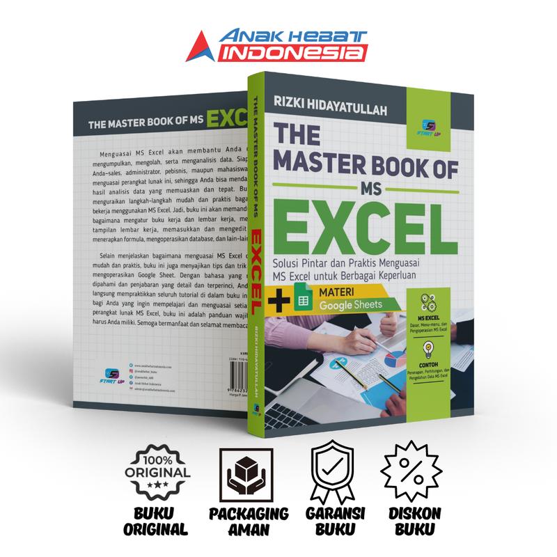 Buku The Master Book Of MS Excel - Shop | Tokopedia