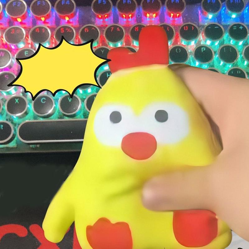 Bobo Chicken Press Talking Doll Pendant Sound Keychain Voice - TikTok ...