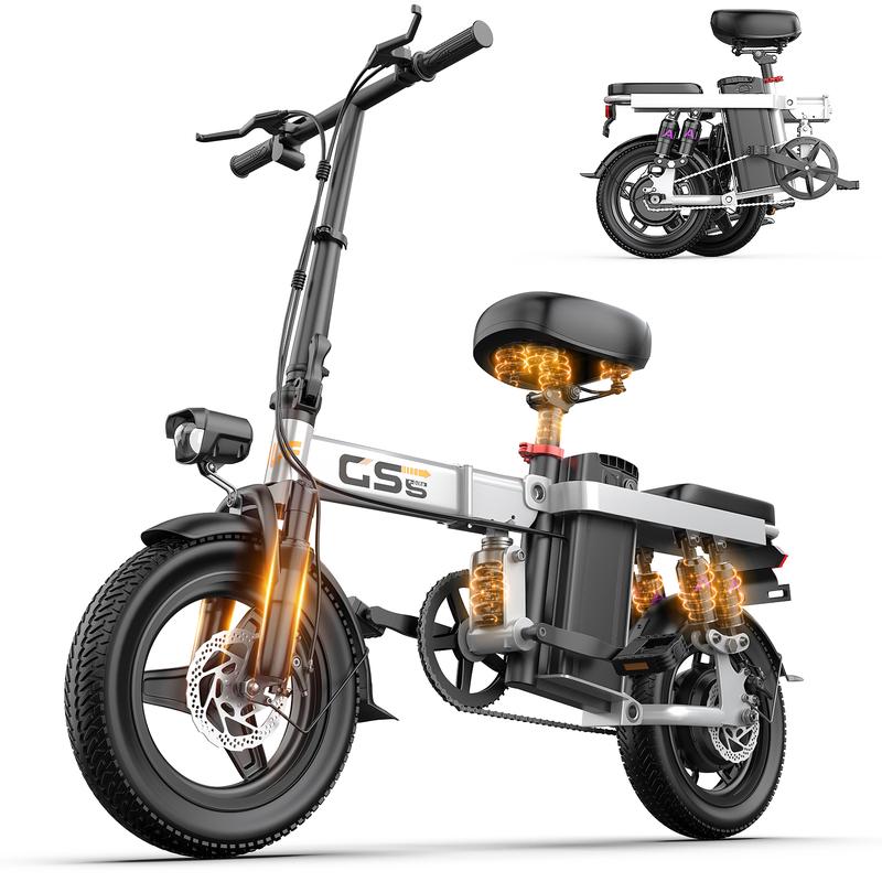 【Father's Day present】Folding Electric Bike for Adults – Commuter E ...