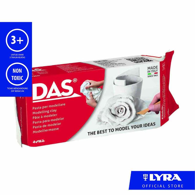 DAS Modelling Materials White/Putih 500g (387000) - Shop | Tokopedia