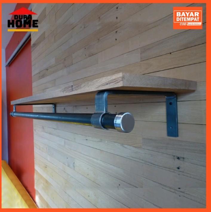 TIDAK TERMASUK PAPAN. Besi ambalan besi rak ambalan besi sik - Shop ...