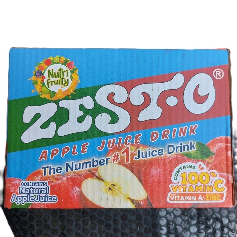 zesto ready to drink juice orange,grapes,apple 200ml x 10 pcs - TikTok ...
