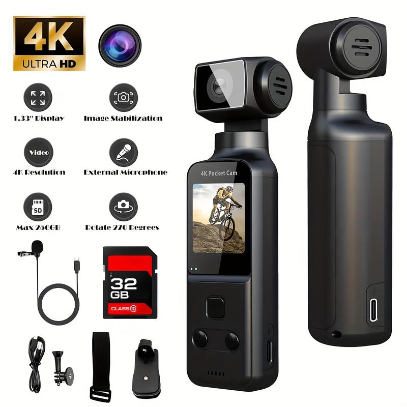 2025Video Blogging Camera, Portable Camera, Live Camera, 4K USB ...