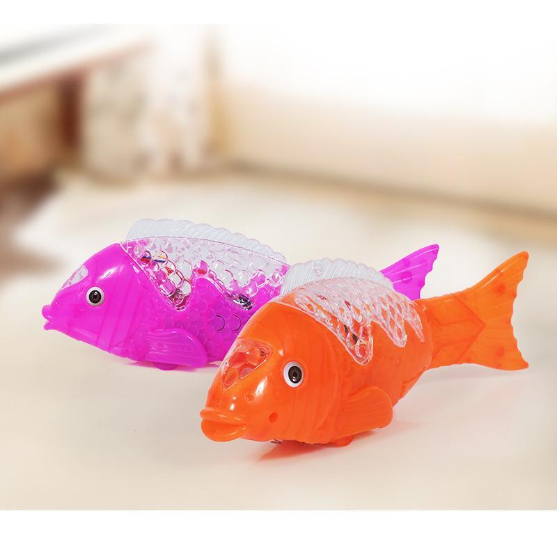 Electric Simulation Luminous Projection Fish Shake Fish Free - TikTok ...