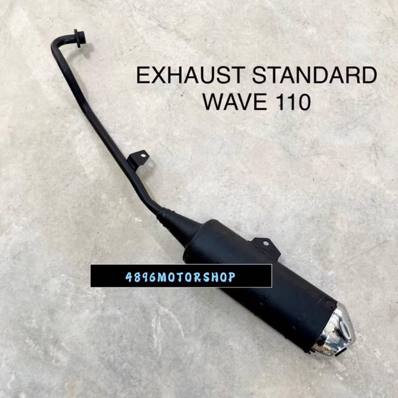 WAVE110 W110 WAVE 110 DASH110 DASH 110 STANDARD MUFFLER EXHAUST ...