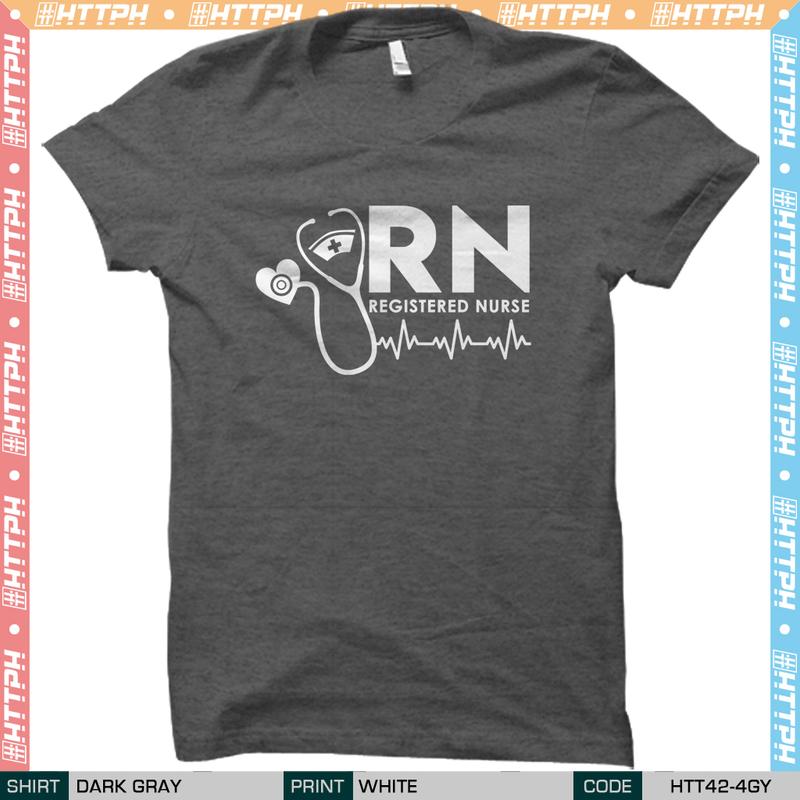 Hashtag Tees PH - RN Registered Nurse T-Shirt (HTT42-4) - TikTok Shop ...