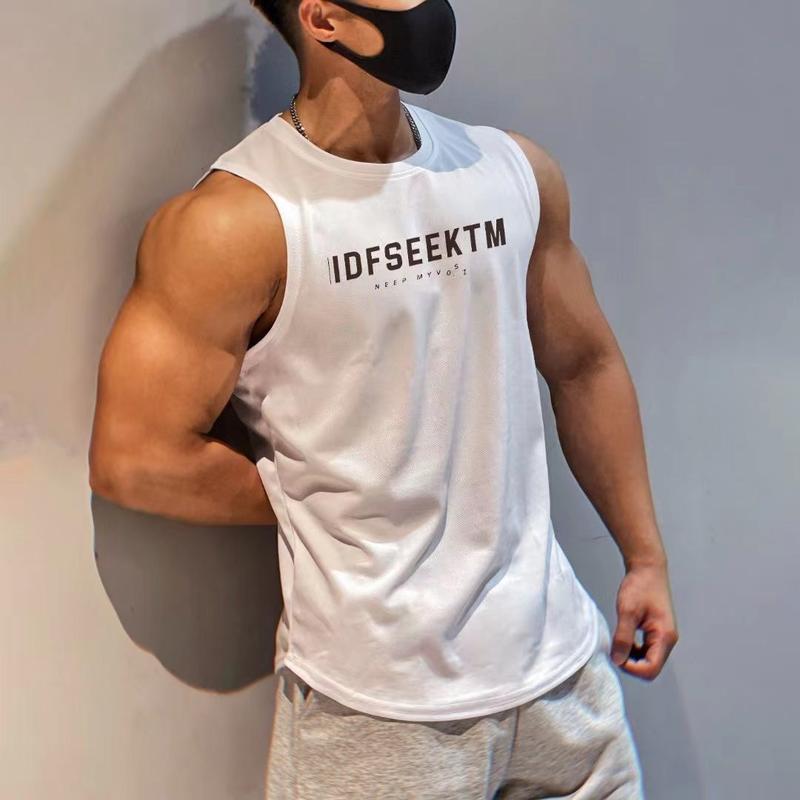 Baju Atasan Sukan Musim Panas, Ketibaan Baru Fesyen, Gaya Amerika ...