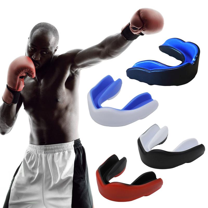 Sports Mouthguard Athletic Gum Teeth Mouth Guard for Boxing Basketball ...