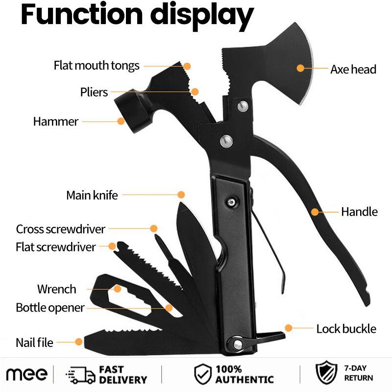 Multifunctional Hammer 12 In 1 Multi-tool Hammer Multiporpos - TikTok Shop Philippines
