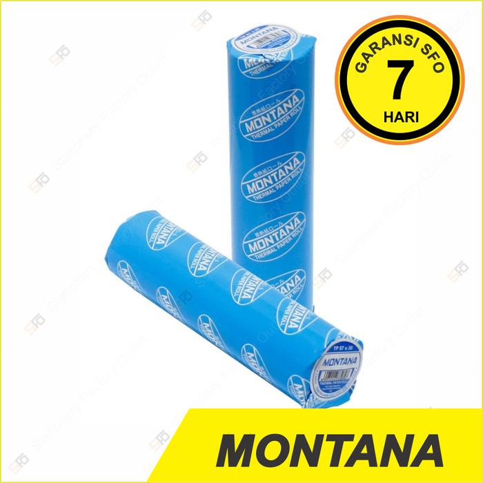 Jual Paper Roll Montana 57 x 30 mm - Kertas Thermal Struk Kasir 57x30 ...