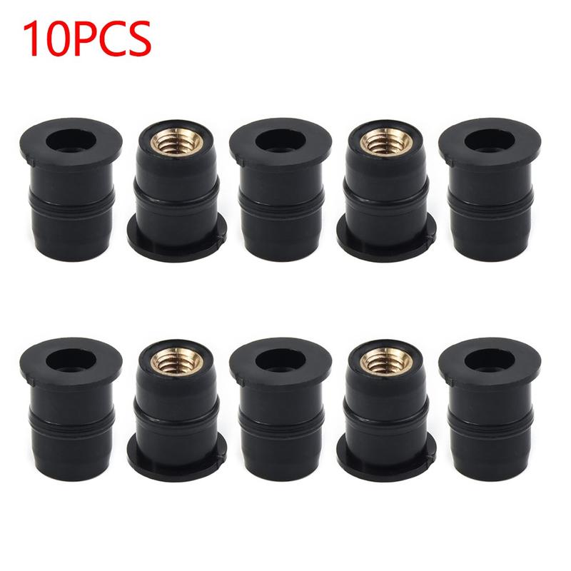 Kit 10pcs / Set Kacang Telaga Getah Metrik M5, untuk Motosikal, Skrin ...