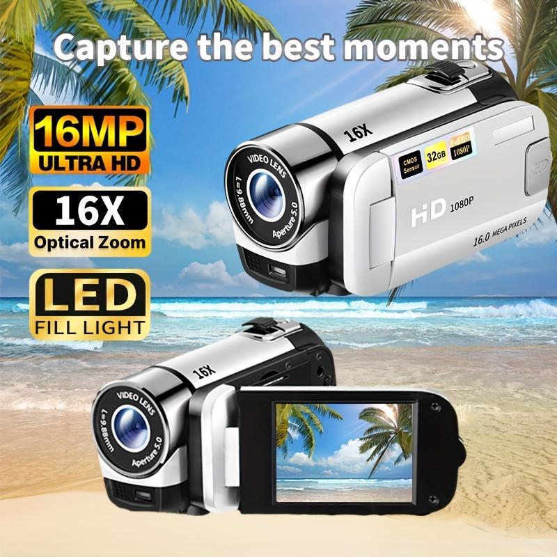 NEW LED Clamshell Camera - DVA90:16X digital zoom camera, 1080P ...