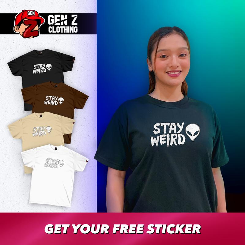 Stay Weird - Gen Z Minimalist- Trending Clothing- 100% Cotto - TikTok ...