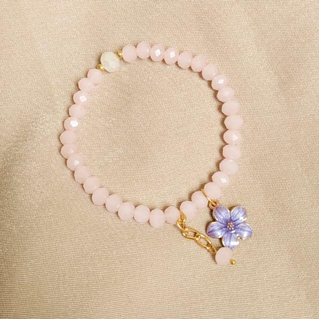 Gelang Wanita Korea Kristal Charm Bunga Raisa Series - Shop | Tokopedia