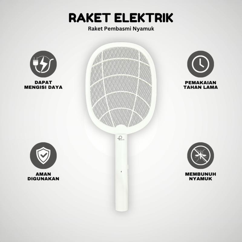 [PPLUS] Raket Nyamuk Listrik / Pembunuh Nyamuk Listrik / Mosquito ...