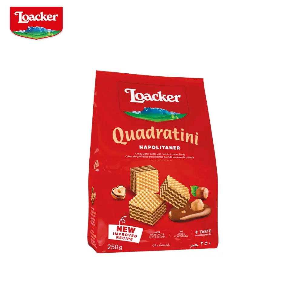 LOACKER Quadratini Napolitaner Wafer 250g - TikTok Shop Philippines