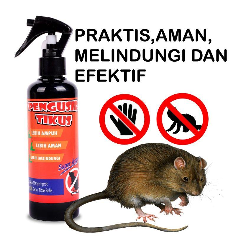 Pengusir Tikus cairan anti tikus aman tanpa racun dan kimia 250ml ...