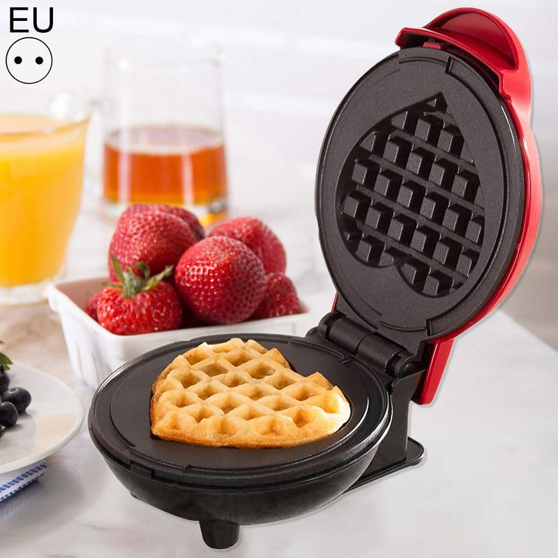 EU Plug Non-stick Heat-Resistant Waffles Maker Electric Mini - TikTok ...