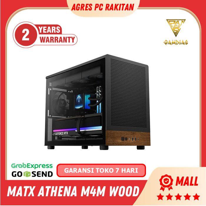 Promo Gamdias ATHENA M4M WOOD M-ATX PC Case - Jakarta Utara - AGRES PC ...