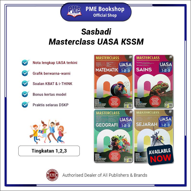 【PME Bookshop】 (2024) Sasbadi: Masterclass UASA KSSM Tingkatan - TikTok ...