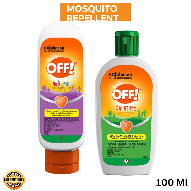 OFF! Kids Insect Repellent Lotion & Off Overtime Lotion 100ml - TikTok ...
