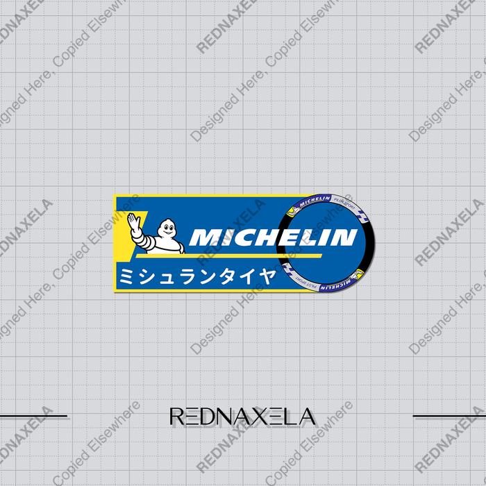 Jual Stiker Vinyl Michelin Tyres Notice Stiker Motor Mobil - Kab. Bogor ...