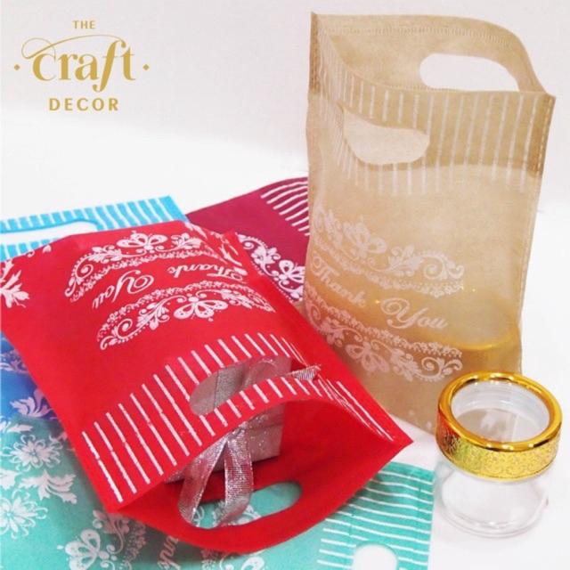 The Craft Decor 10pcs Non Woven Bag(S) | Goodies Bag | Wedding - TikTok ...