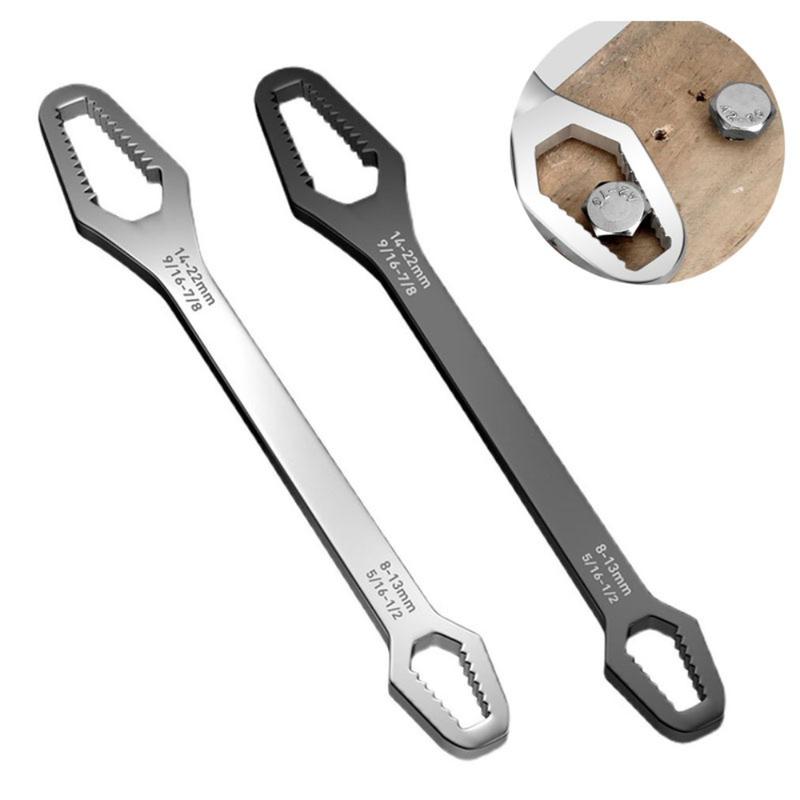 Screw Nuts Wrench 8-22mm Torx Wrench Universal Adjustable Double-Head ...