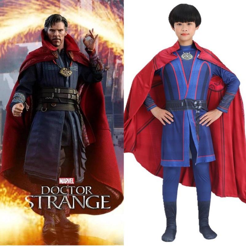 Doctor Strange Costumes for Kids Stephen Strange Cloak Cosplay - TikTok ...