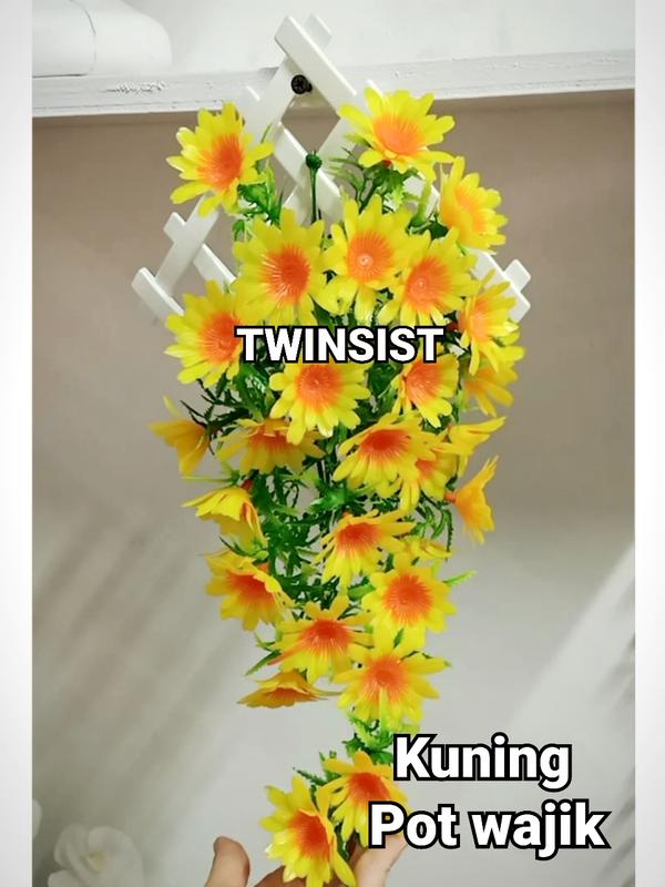 Bunga Rambat Seruni Gantung Plastik Artificial Palsu / Bunga - Shop ...