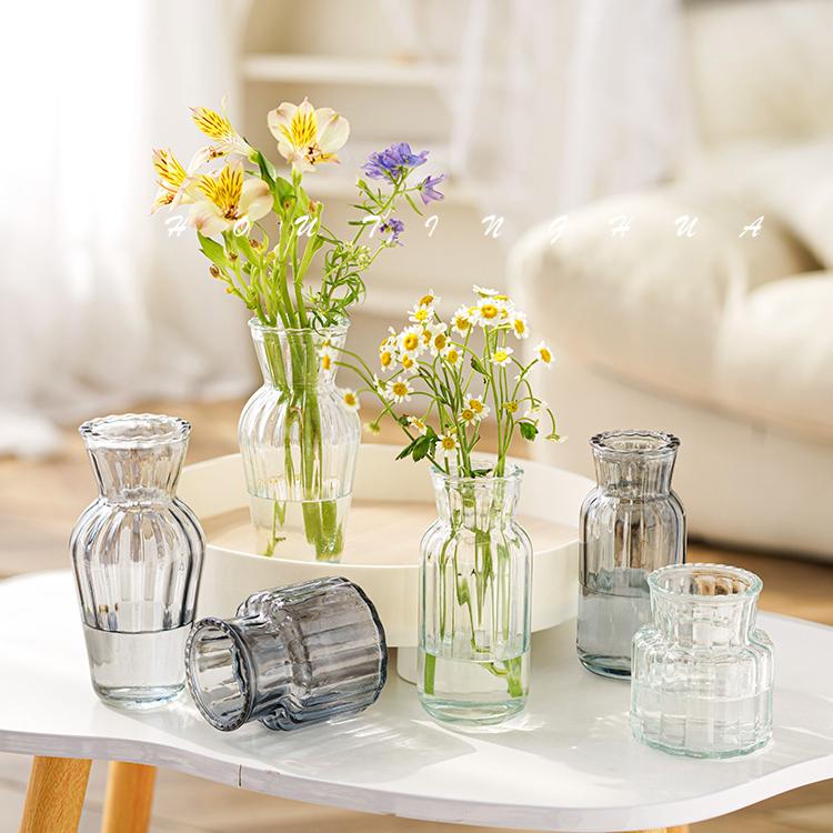 Nordic Style, Simple, Glass Vase, Hydroponic, Flowers, Flowe - TikTok ...