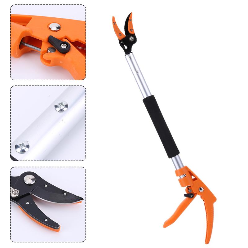 Fruit Picker Shear Gardening Tree Pruning Gripper Long Pole Cutter ...