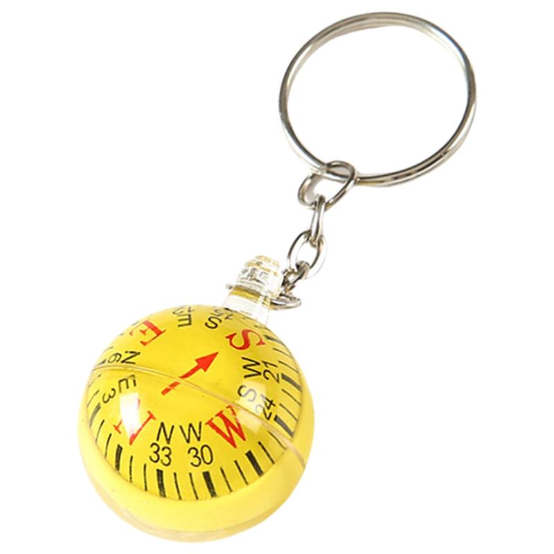 Portable Keyring Compass With Floating Dial Accessory for Hiking ...
